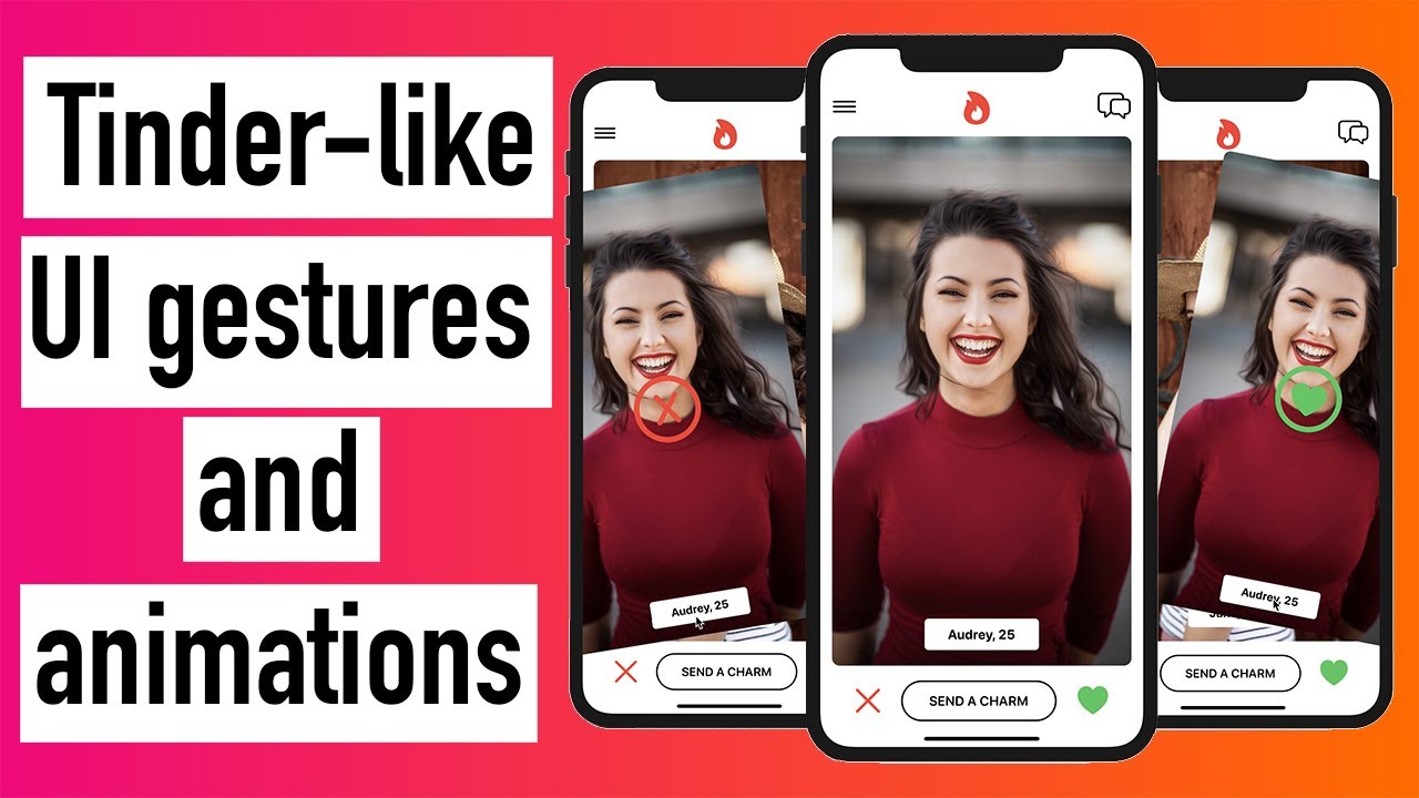 SwiftUI: Tinder-like UI Gestures and Animations