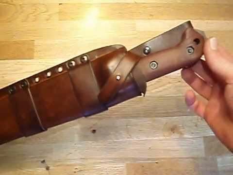Kabar Becker BK 9 Technical Leather Sheath