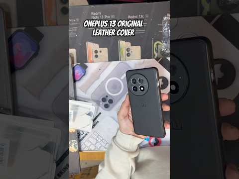 Oneplus 13 original leather case | oneplus 13 cover | 13r case | 13r covers #shorts