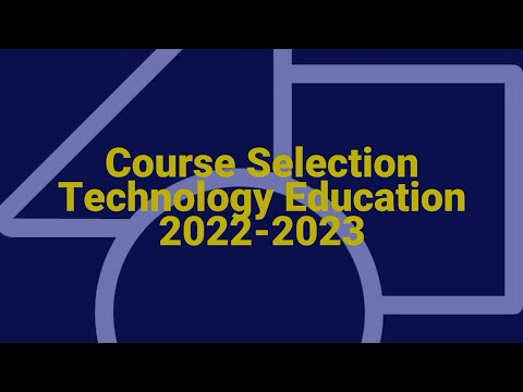ad Course Selection Computer Science 2022-2023