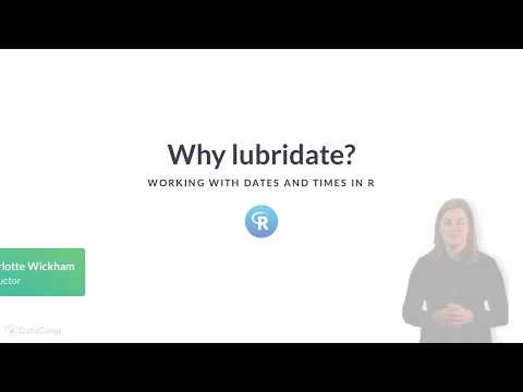 R Tutorial: Why lubridate?