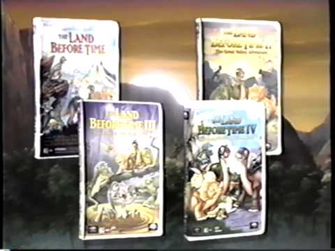 The Land Before Time I-IV (1988-1996) Teaser (VHS Capture)