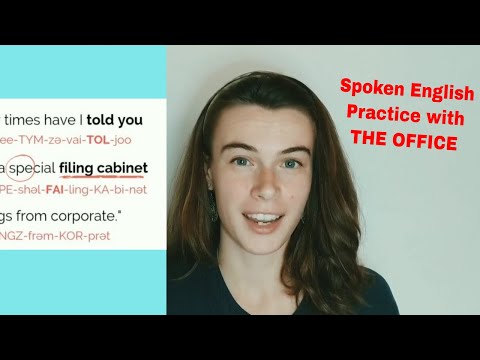 Learn SPOKEN ENGLISH with TV! | The Office - fax from corporate