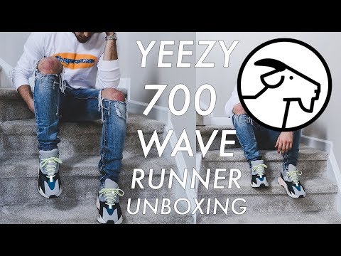 YEEZY 700 UNBOXING (GIVEAWAY) | Wave Runner, GOAT, On-feet, Outfit, How to Style, Jordan McKeithan