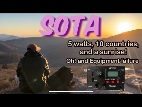 KD2YDN activating W2/GC-105 SOTA/K-8070 POTA Qrp.