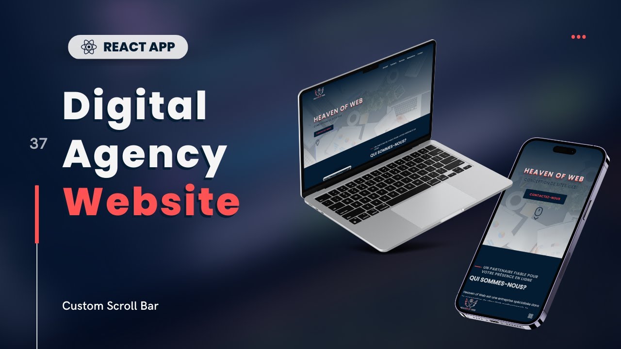 ReactJS Tutorial: Episode 37 - Custom Scroll Bar