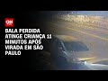 Onze minutos após a virada do ano, criança é atingida por bala perdida ...
