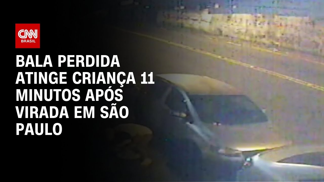 Onze minutos após a virada do ano, criança é atingida por bala perdida ...