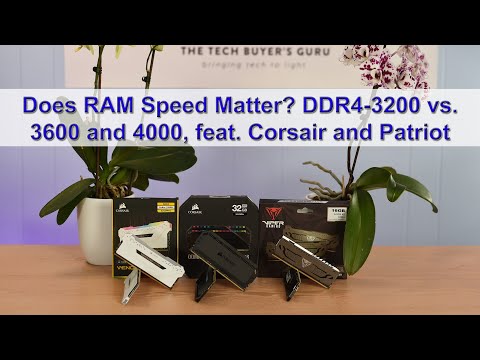 Does RAM Speed Matter? DDR4-3200 vs. 3600 and 4000, feat. Corsair and Patriot Viper