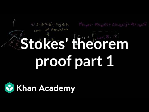 Stokes' theorem proof (Part - 1) - Mathematics, Engineering Video Lecture - Engineering Mathematics
