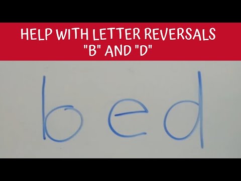 Special Education: Mixing Up b and d? | Help with Letter Reversals