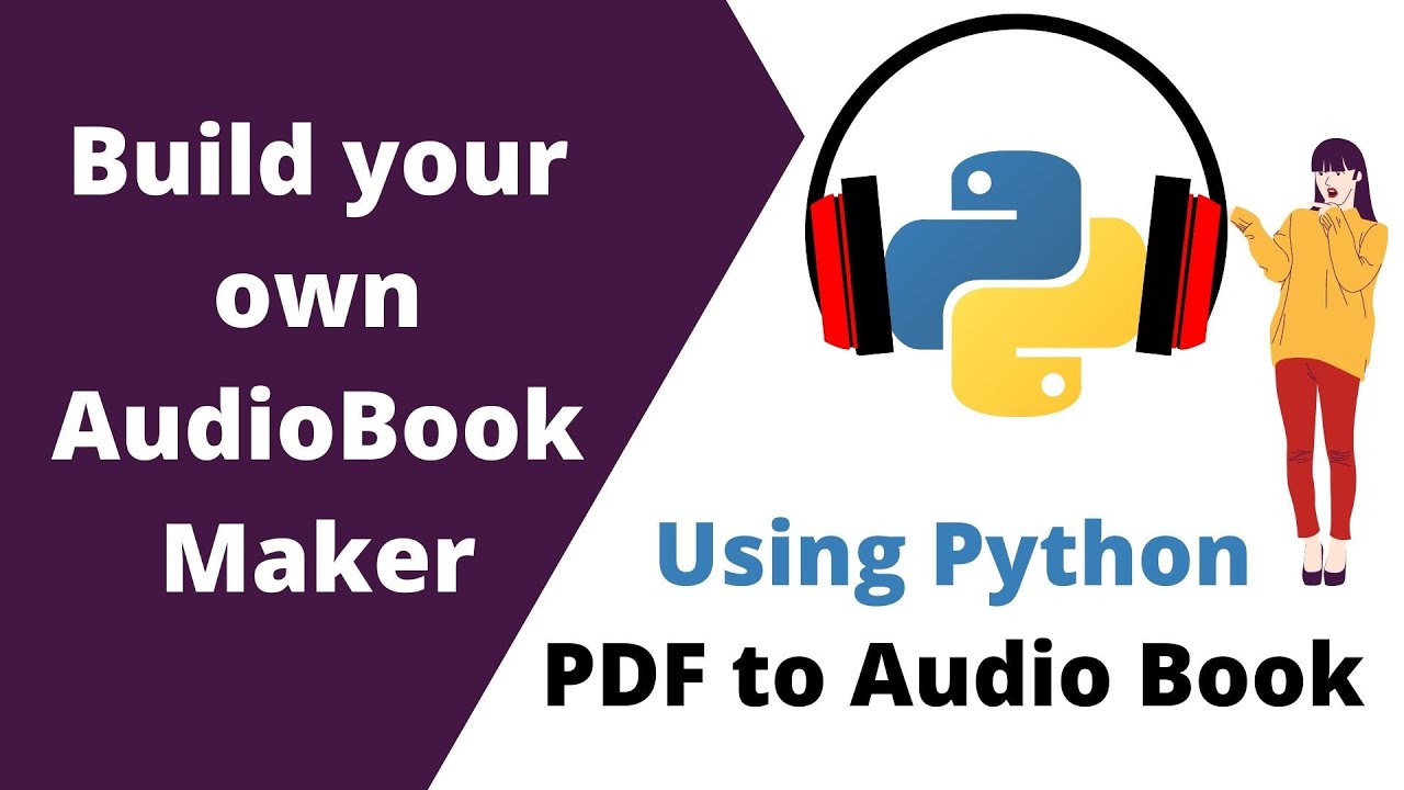 Convert Any PDF to Audio Book Using Python !