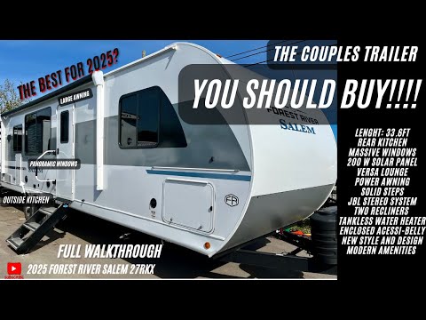The Best Couples Trailer for 2025 – Salem 27RKX! Don’t Miss This!