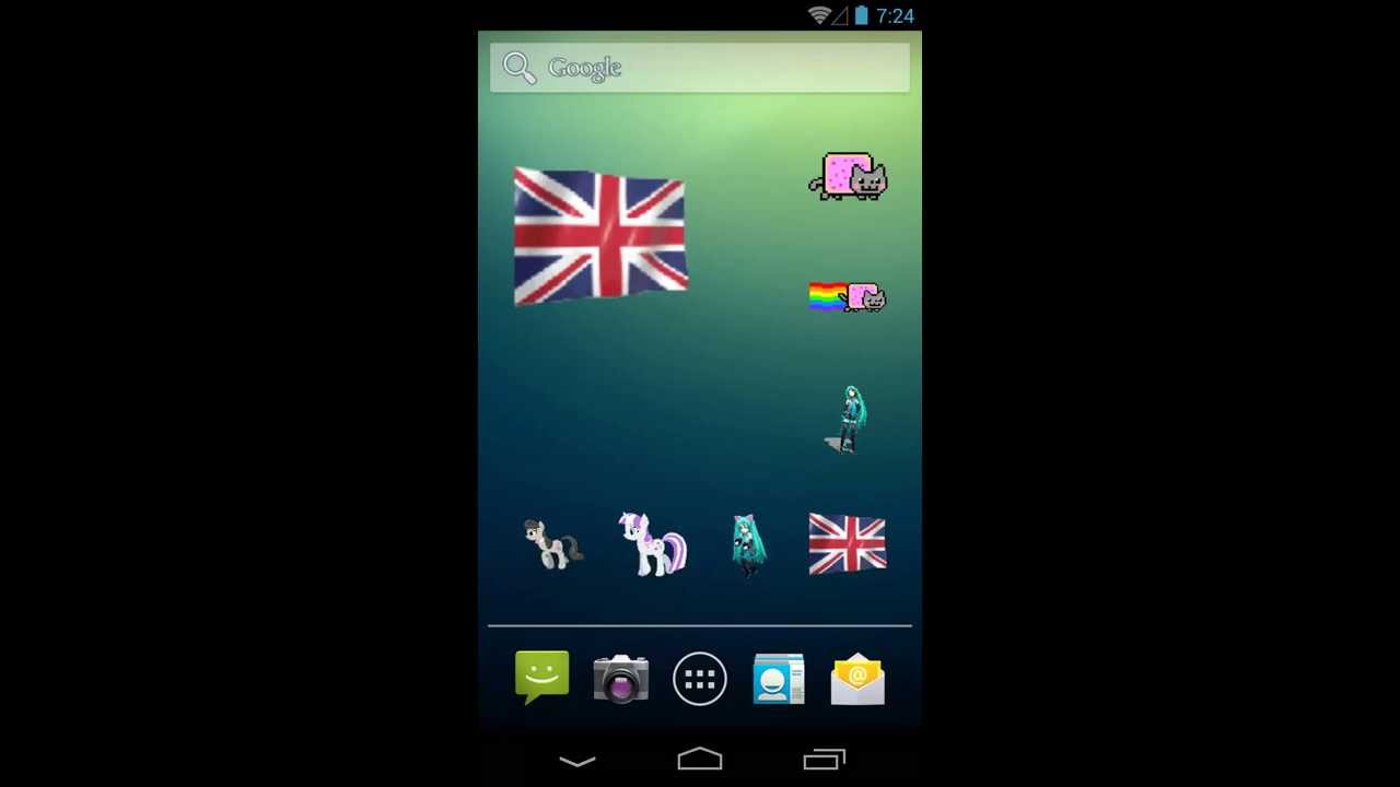 Union Flag Widget - animated widget for Android