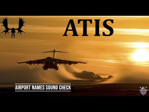 [MOOSE] ATIS - Airport Names Sound Check