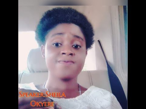 OKYERE SHEILA preaching on the power in the name of Jesus Christ HIGH