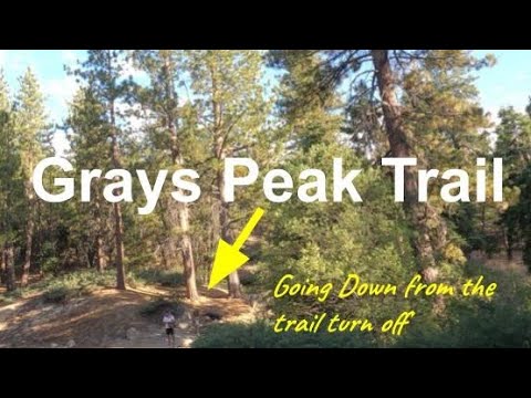 Grout Bay Trail from Grays Peak Trail Start