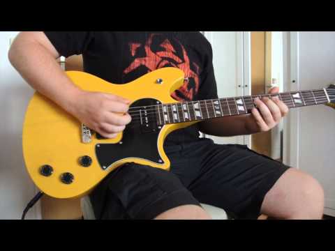 SCHECTER Tempest Special DC P90 Custom 1997 - TV Yellow | Reverb