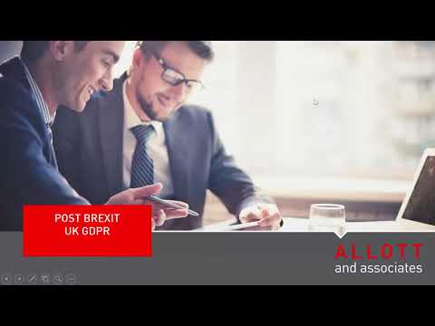 ARE YOU READY FOR UK GDPR? with Philip Allott
