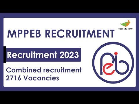 MPPEB Group 4 Recruitment 2022-2023 | 2716 vacancies | Required Skills, How to Apply