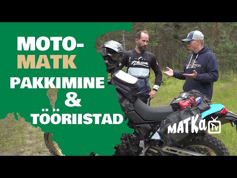 Kristjan Karumets - motomatka varustuse pakkimine ja tööriistad