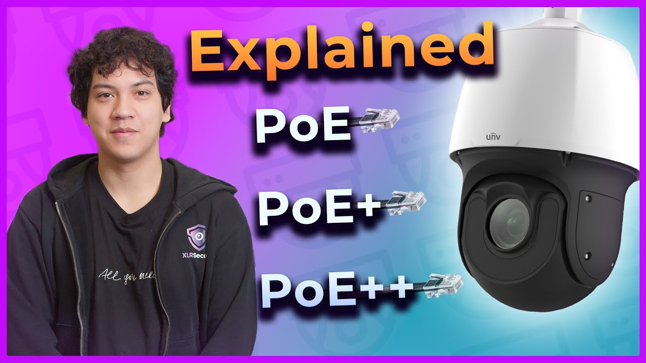 PoE vs PoE+ vs PoE++ – What's the Difference? (testing on a 60W PTZ camera)