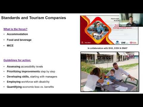User guides to implement International Standards and design Accessible Tourism Indicators