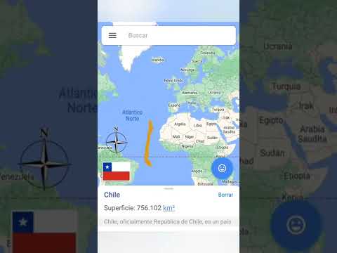 CHILE la distancia desde Escandinavia hasta el Norte de África