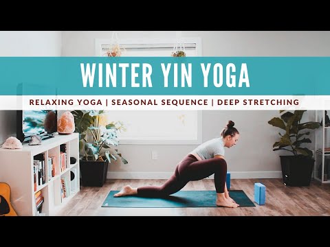20MIN WINTER YIN YOGA | Seasonal Sequence | Deep Stretch & Relaxation | Chill Sessions