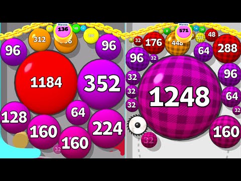 Puff Up - Balloon Puzzle Game | Infinity Numbers Math 2048