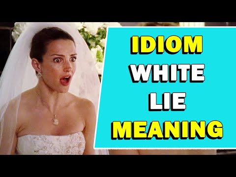Idiom 'White Lie' Meaning