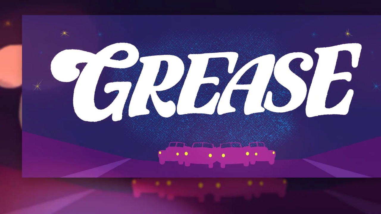 Grease Scenic Projected Backdrops - Grosh Digital