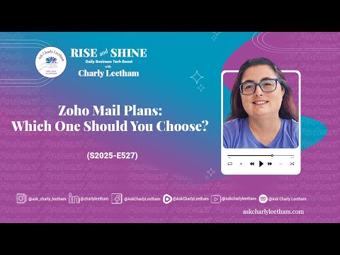 Zoho Mail Plans: Which One Should You Choose? (2025/527)