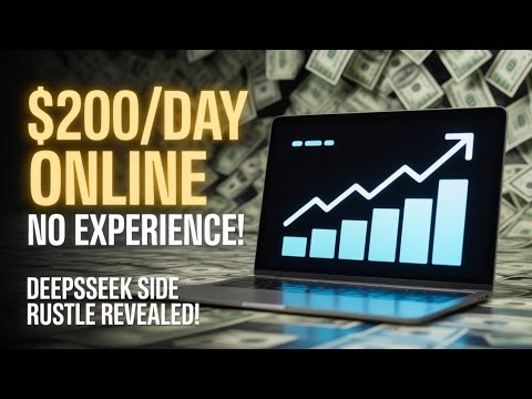 DeepSeek Side Hustle: come i principianti possono guadagnare soldi online velocemente!
