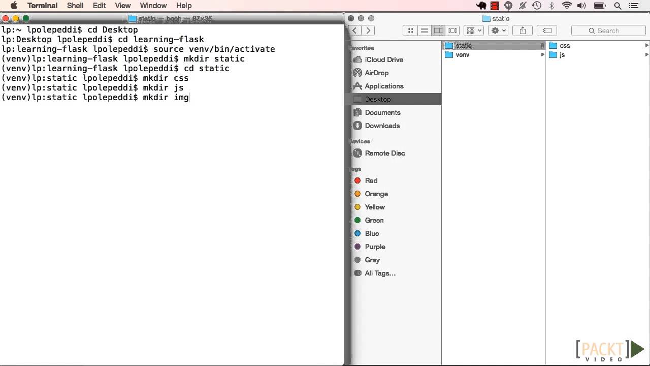 Learning Flask: Project Structure | packtpub.com