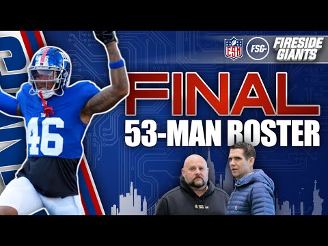 The Giants' FINAL 53-man Roster | Surprise Cuts | Potential Moves