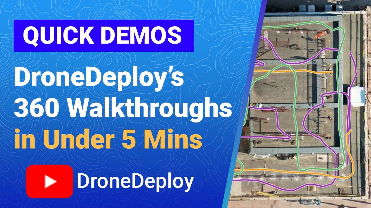 DroneDeploy Product Demo: Using DroneDeploy for 360 Virtual Walkthrough