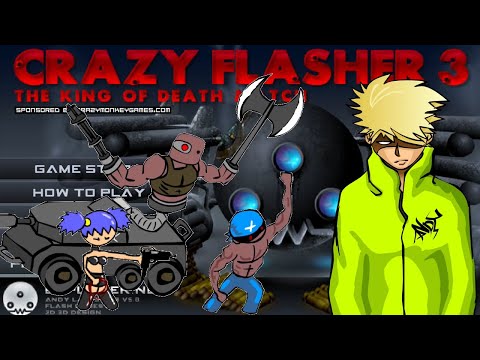 Fighting for monies!! - DKmagician plays Crazy Flasher 3 (part 1)