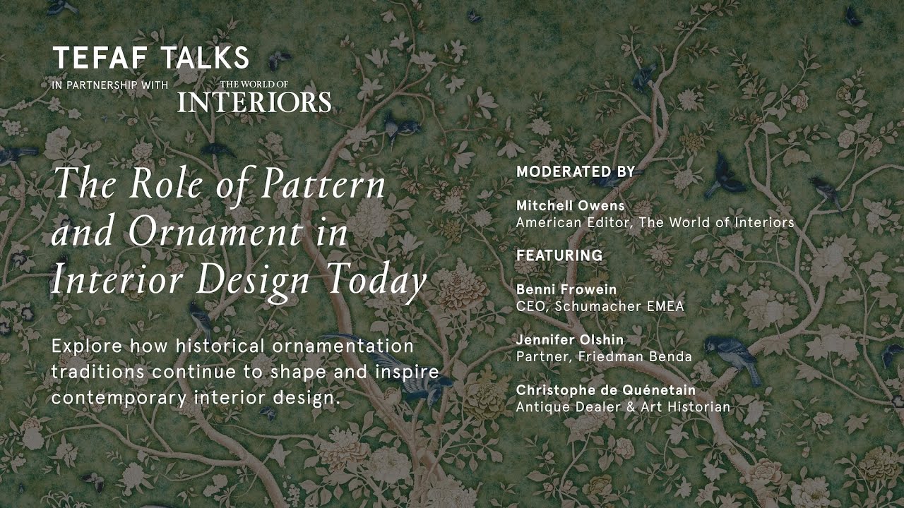 The Role of Pattern and Ornament in Interior Design