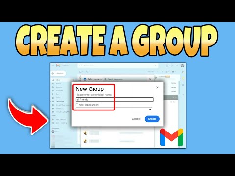 How to Create a Group Email in Gmail 2025 (PC & Laptop)