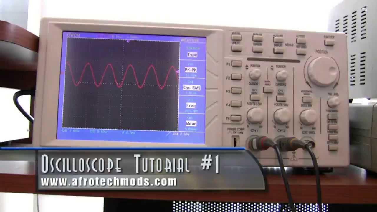 Oscilloscope Tutorial Part 1/3 - What is an oscilloscope?