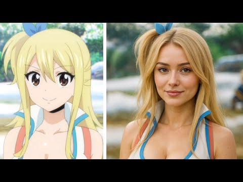 Fairy Tail Characters in Real Life