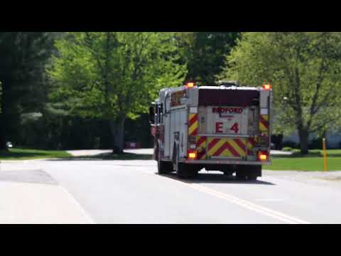 Bedford NH Fire Department Engine 4 Responding