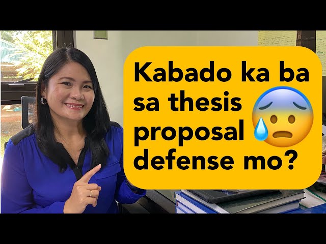 Mastering Your Thesis Proposal Defense: Common Questions and Essential ...