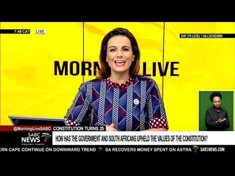 How has government and South Africans upheld the values of the Constitution: Part 1