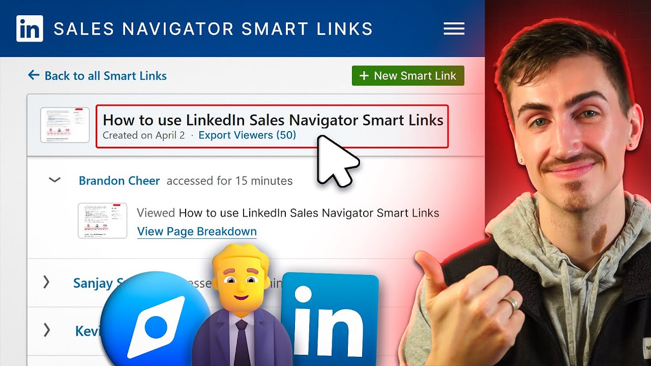 How to Use LinkedIn Sales Navigator Smart Links: Game-Changing Feature for 2026