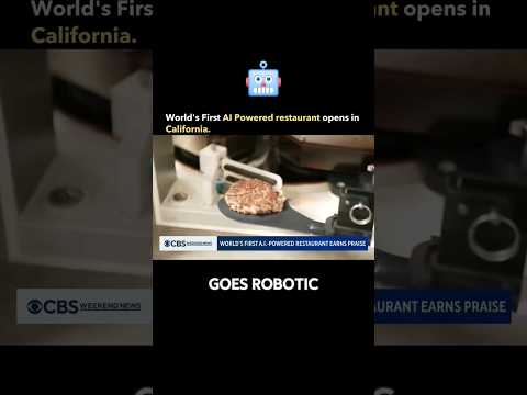 World's first AI powered restaurant opens in Pasadena, CA #ai #trending #california #jobs