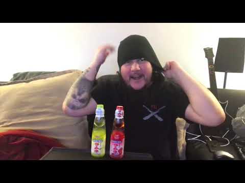 Drink Review - Ramune [ Japanese Marble Drink | Yuzu | Strawberry Flavors ] - MrMaD