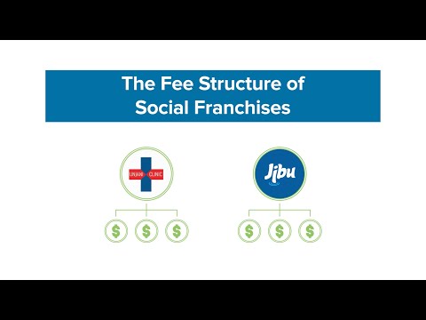 Fee Structure of Social Franchises - Examples