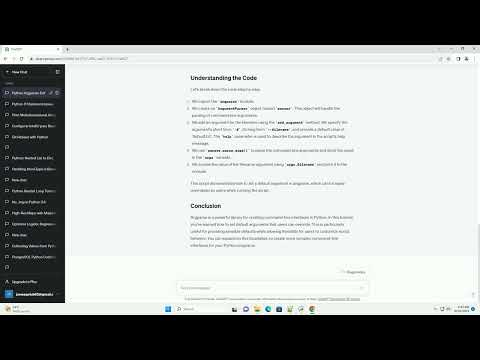 Python Argparse Default agrument that can be overridden